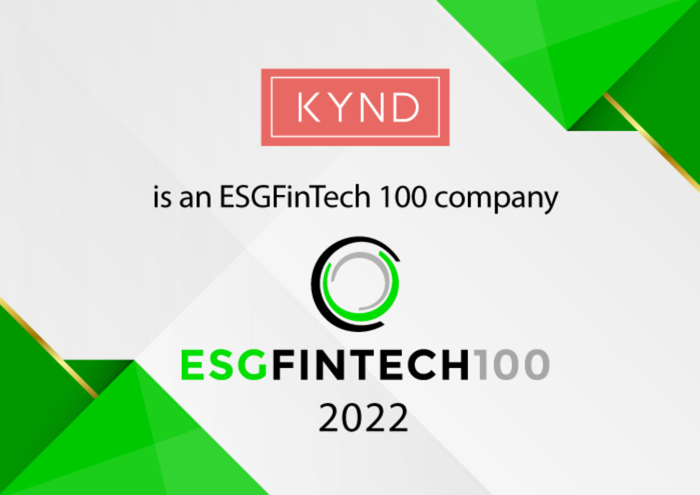 KYND | PRESS RELEASE: KYND recognised as one of the world’s leading…